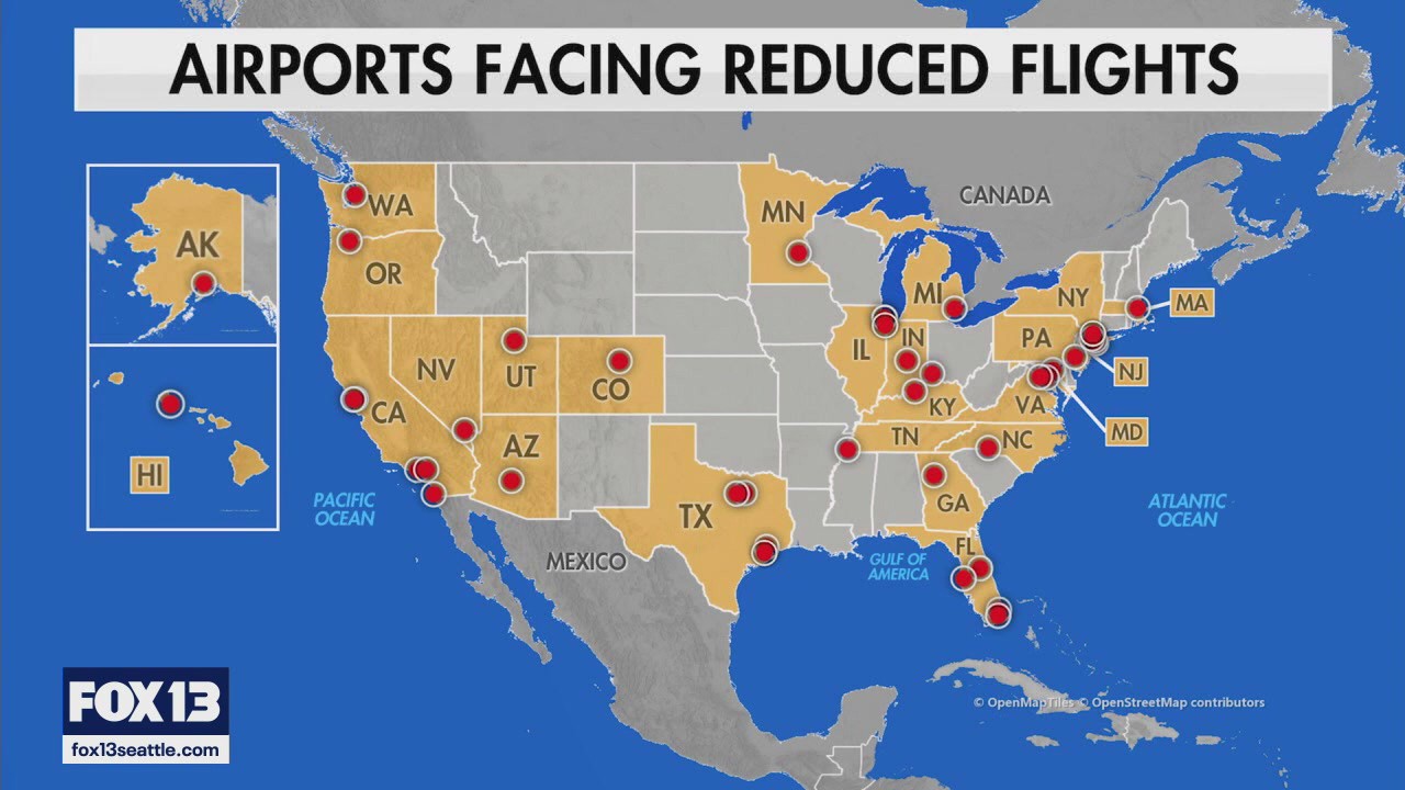 Flight cancellations, delays persist at Sea-Tac Airport | FOX 13 Seattle