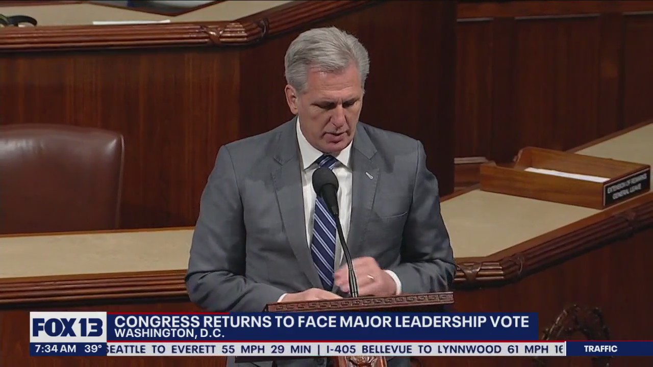 Congress returns to face major leadership vote | FOX 13 Seattle