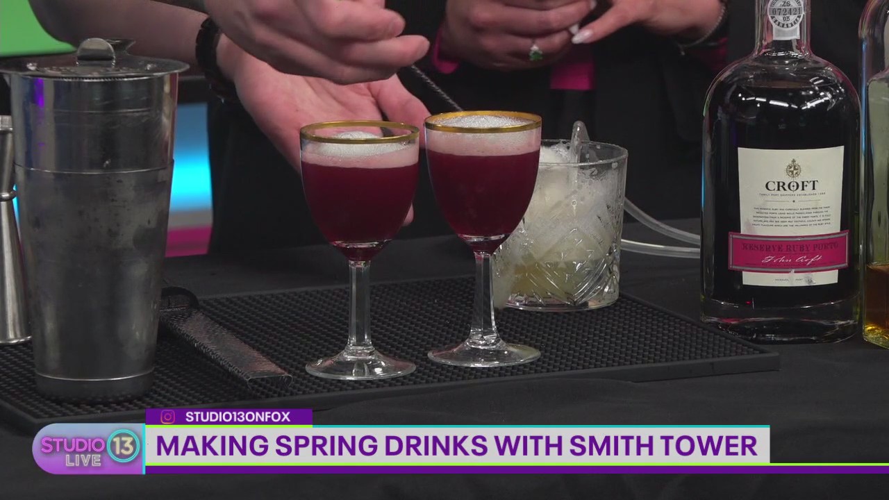 Seattle Sips: Making spring drinks with Smith Tower | FOX 13 Seattle