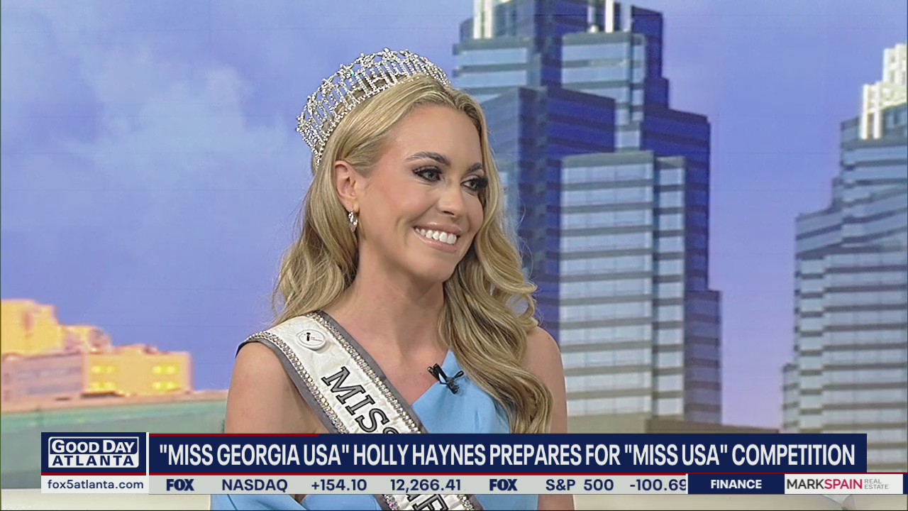 Miss Georgia USA Holly Haynes prepares for Miss USA competition | FOX 5 ...