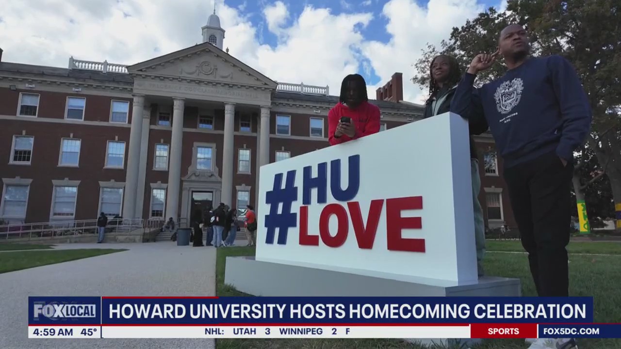 Howard University marks 101st Homecoming with campus celebration | FOX 5 DC