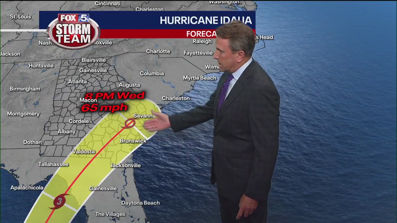 Idalia: What Georgia can expect from the storm | FOX 5 Atlanta