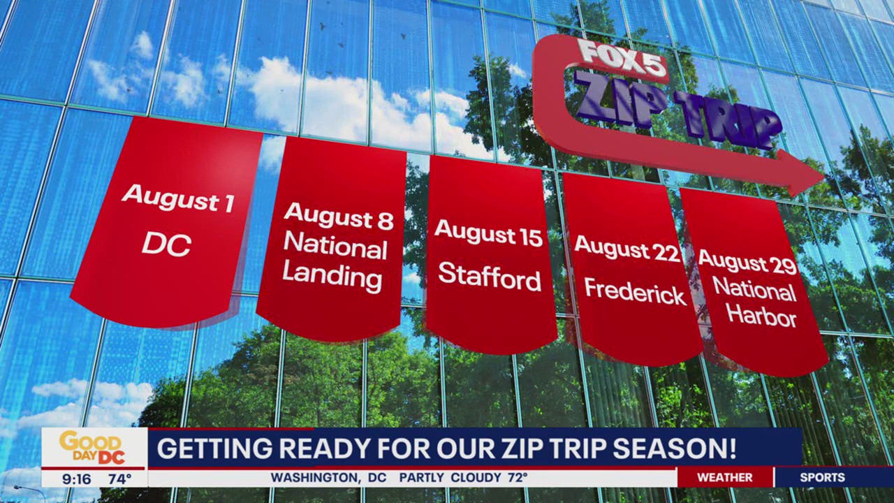 Getting ready for our Zip Trip season! | FOX 5 DC