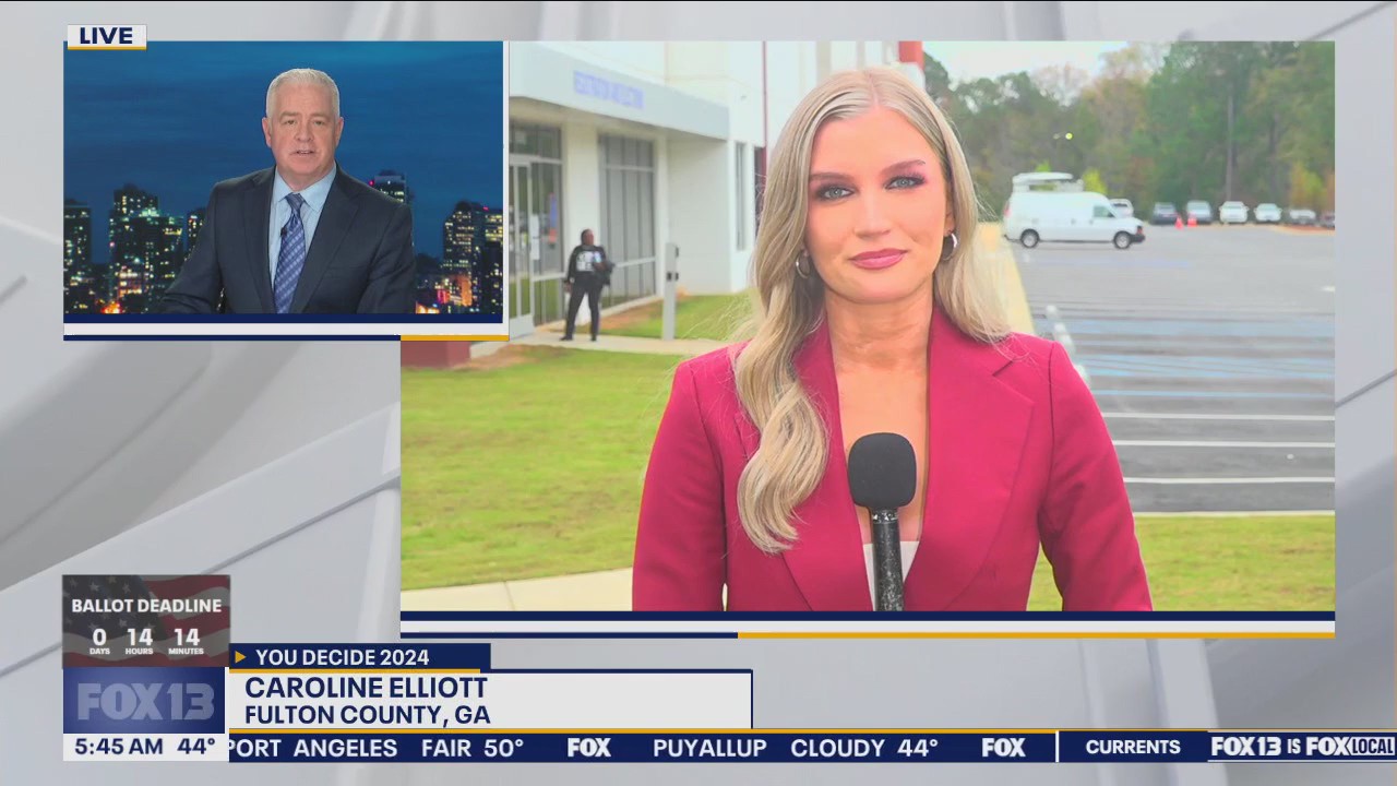 Where Georgia stands in early voting for 2024 election | FOX 13 Seattle