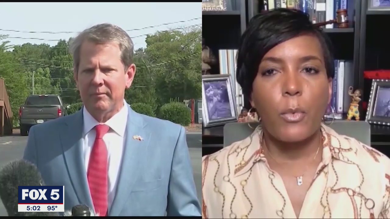 Judges recuse from case between governor and mayor | FOX 5 Atlanta
