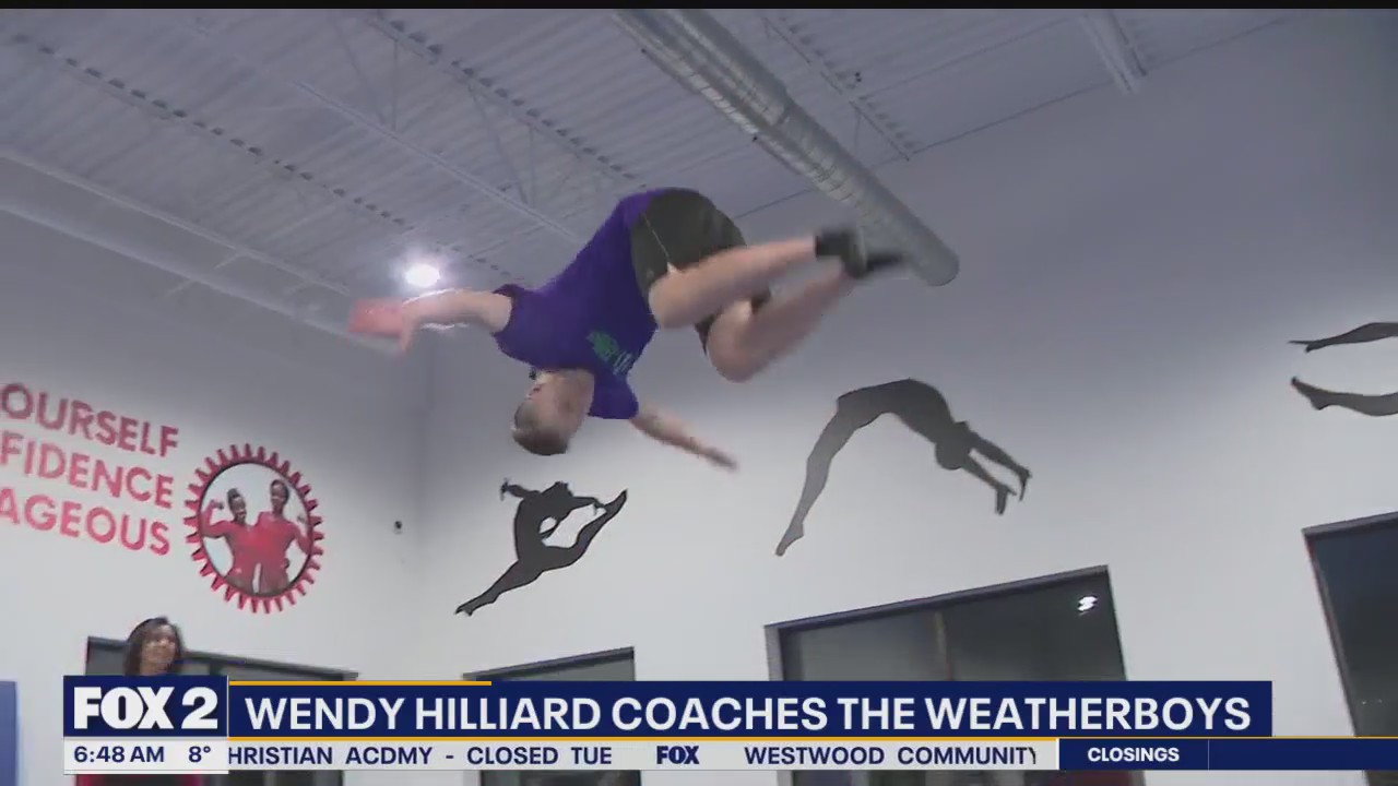 Weatherboys' Tumbling Trial with Gymnastic Greats | FOX 2 Detroit