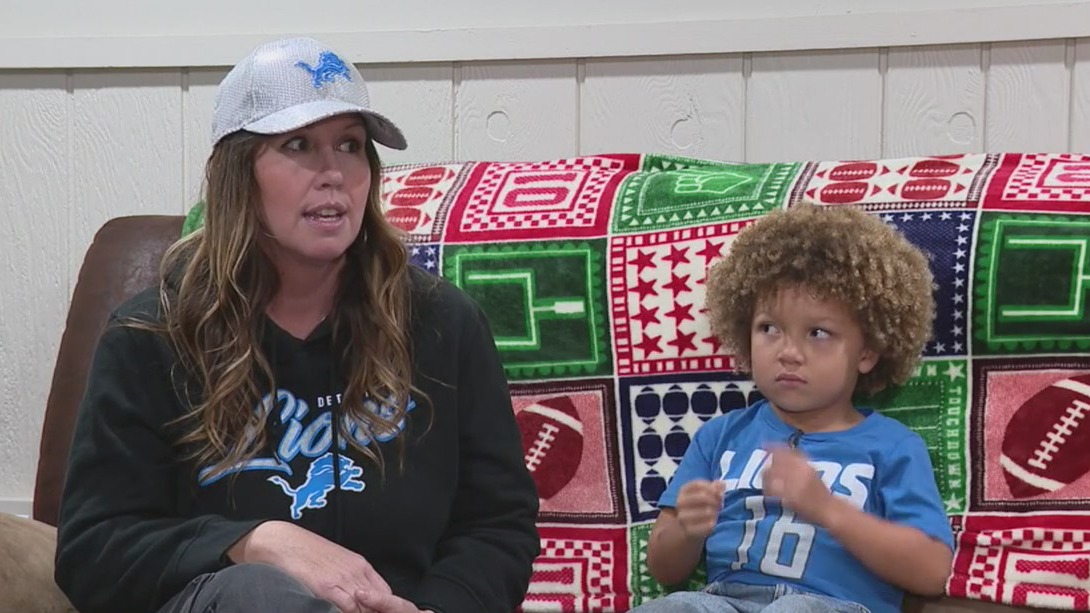 Young Lions fan's touchdown celebration goes viral | FOX 2 Detroit