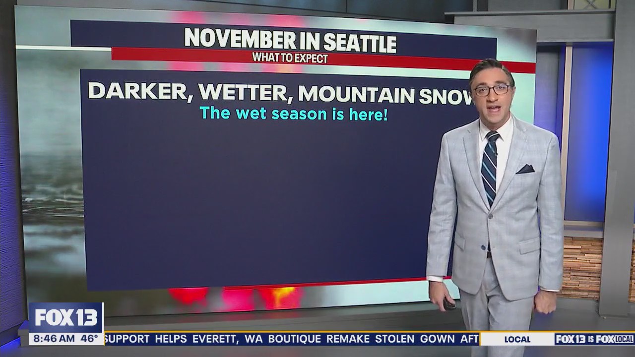 Seattle weather: Here's what to expect this November | FOX 13 Seattle