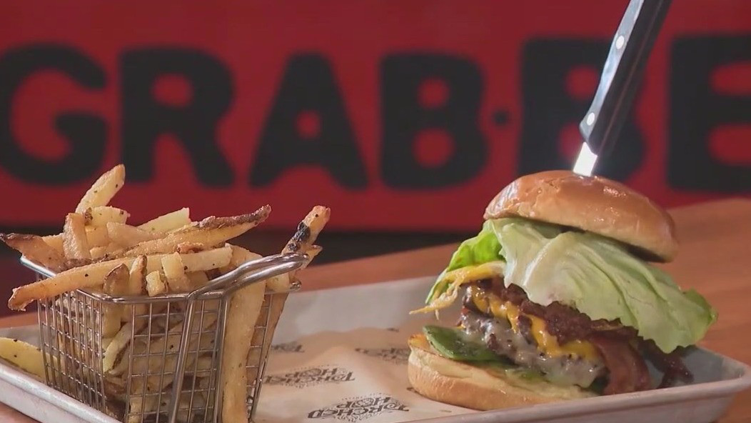 Torched Hop Brewing Company's special burger | FOX 5 Atlanta