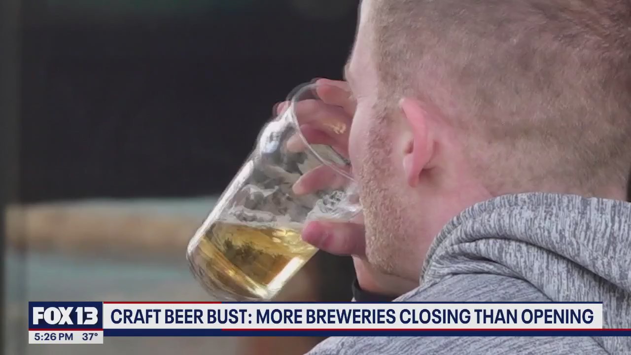 Craft beer bust: More breweries closing than opening | FOX 13 Seattle