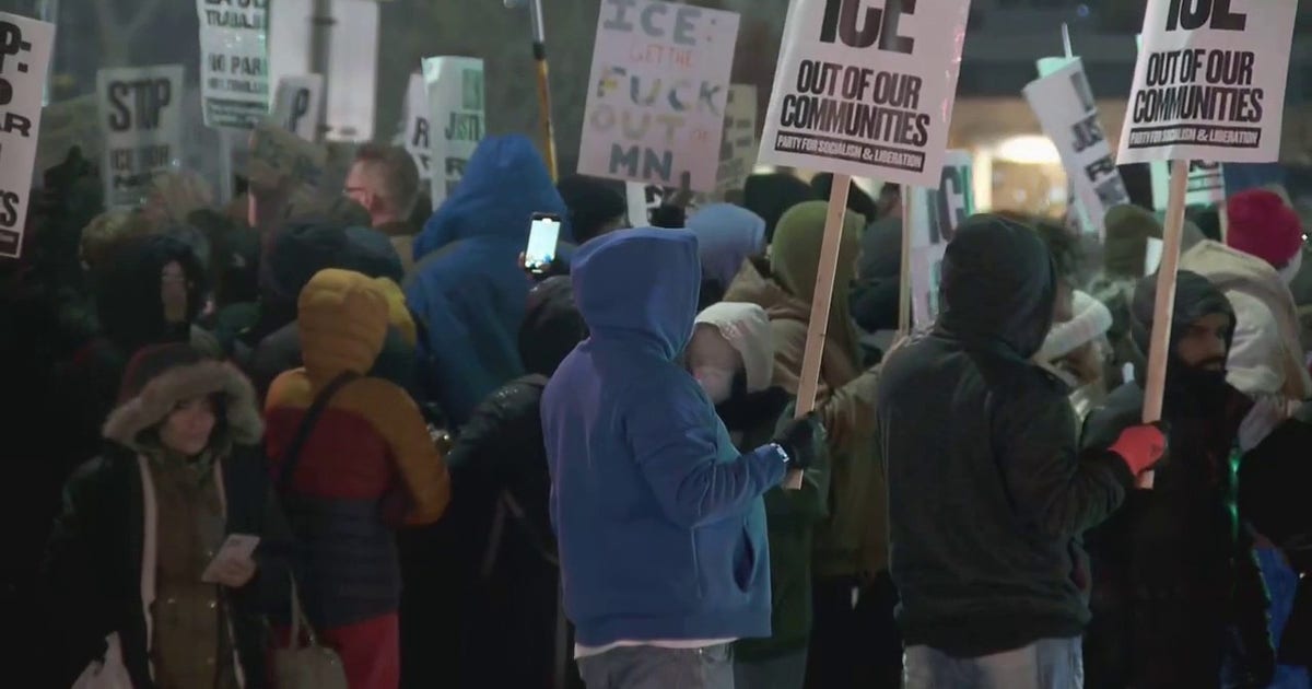 ICE shooting: Protesters gather in Minneapolis | FOX 9 Minneapolis-St. Paul