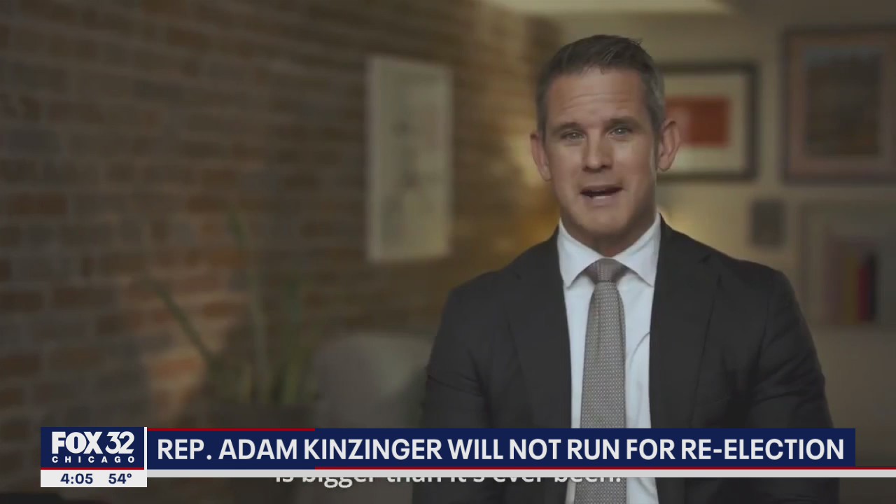 Rep. Kinzinger will not run for re-election | FOX 32 Chicago
