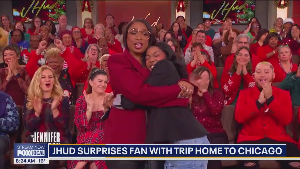 Jennifer Hudson surprises fan with trip home to Chicago | FOX 32 Chicago