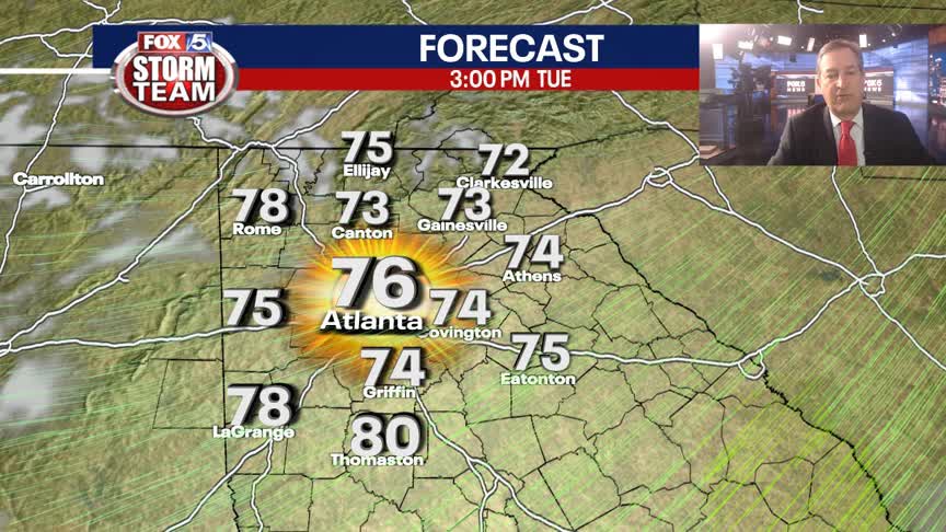 Monday Evening Weather Update | FOX 5 Atlanta
