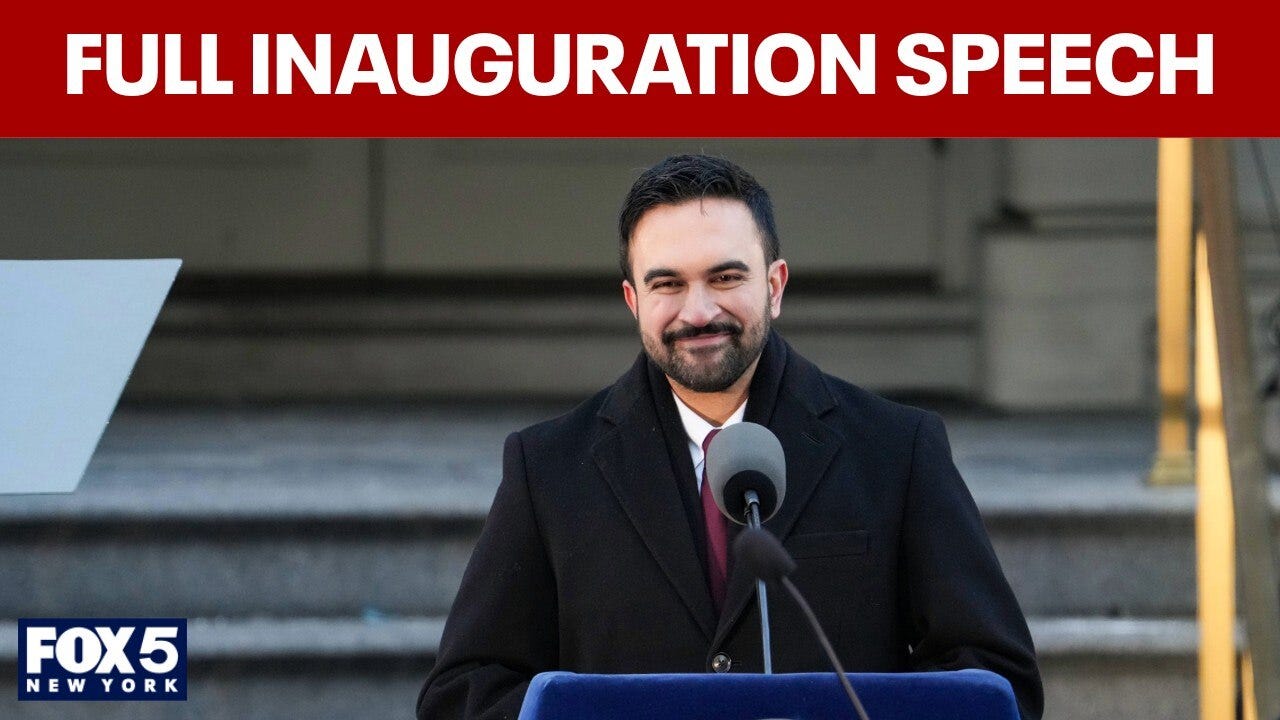 FULL: Zohran Mamdani's inauguration speech | FOX 5 New York