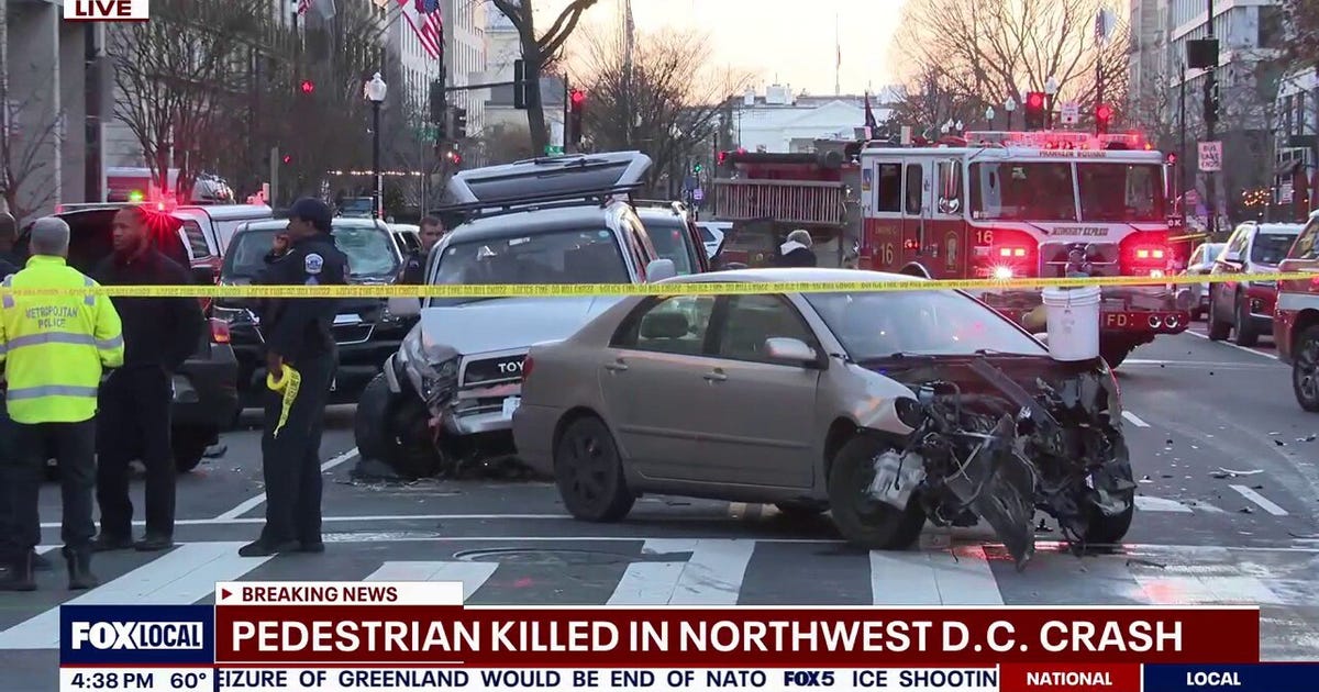 Pedestrian killed in DC crash | FOX 5 DC