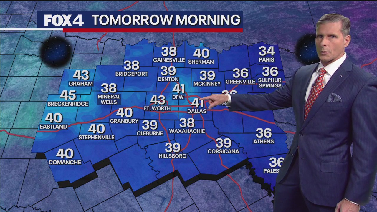 Dallas weather: November 10 evening forecast | FOX 4 Dallas-Fort Worth