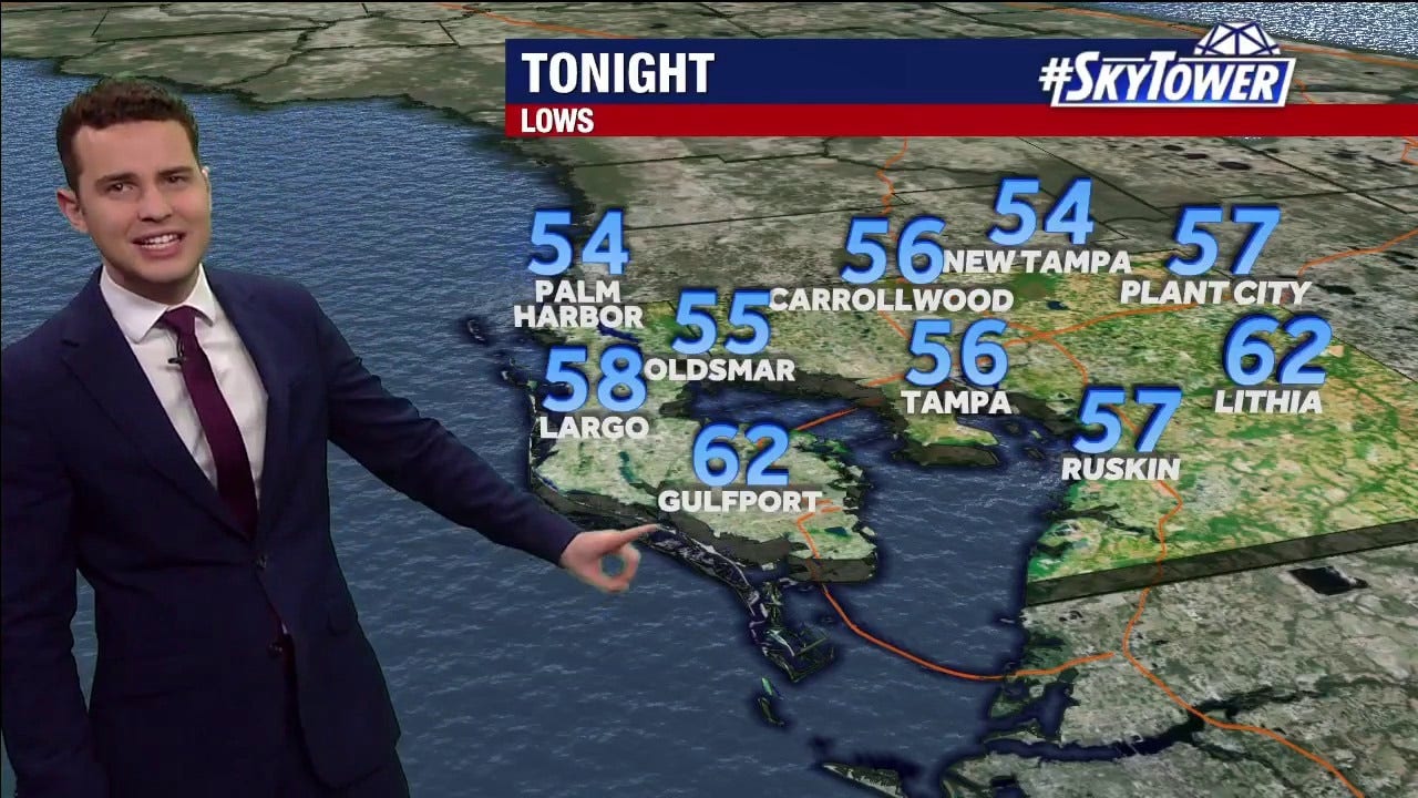 Tampa weather | Sunday evening forecast | FOX 13 Tampa Bay