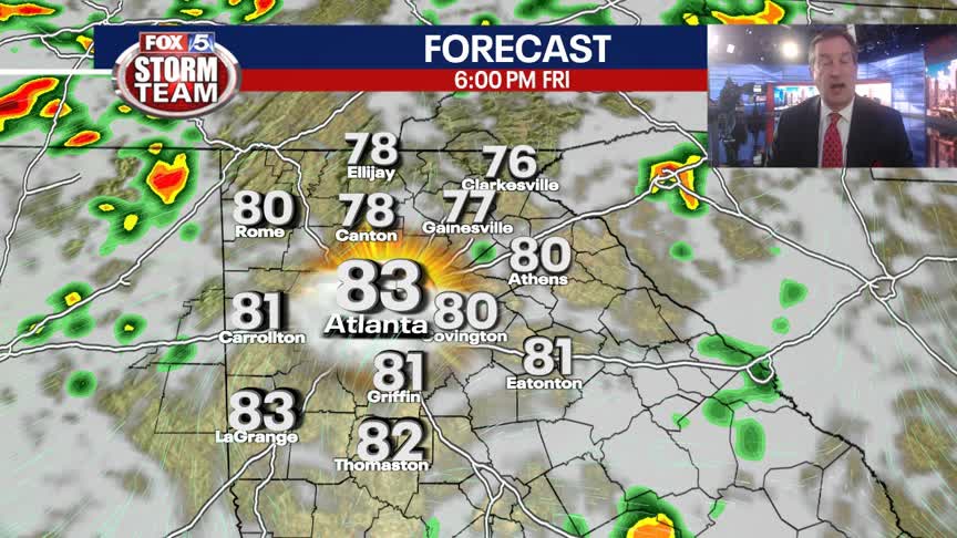 Thursday Night Weather Update | FOX 5 Atlanta