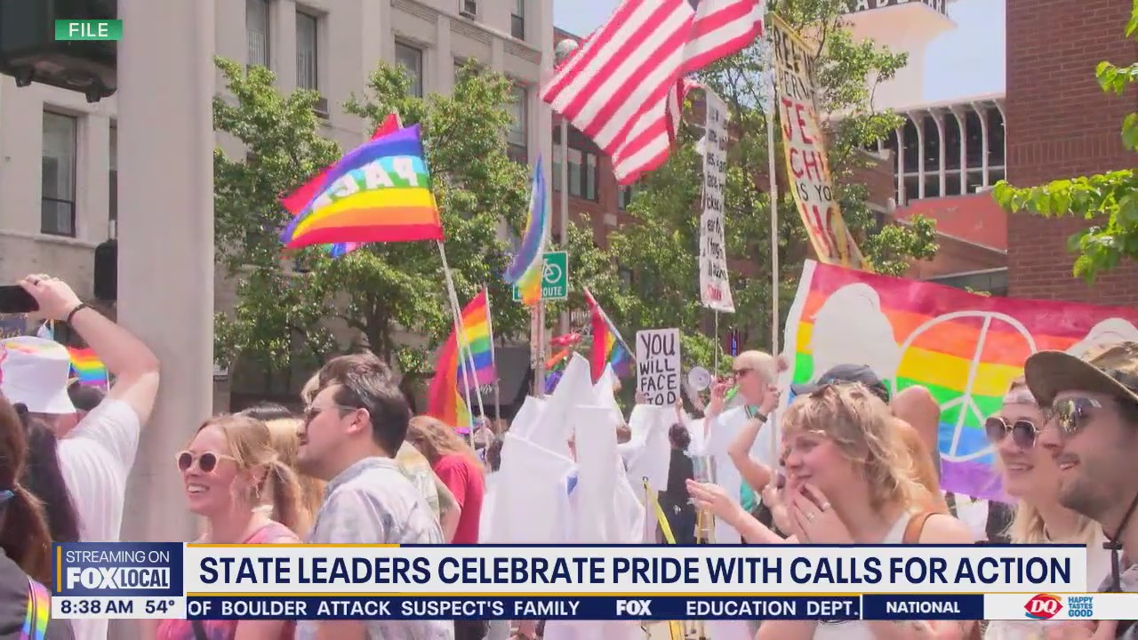 WA State leaders celebrate pride month with calls for action | FOX 13 ...