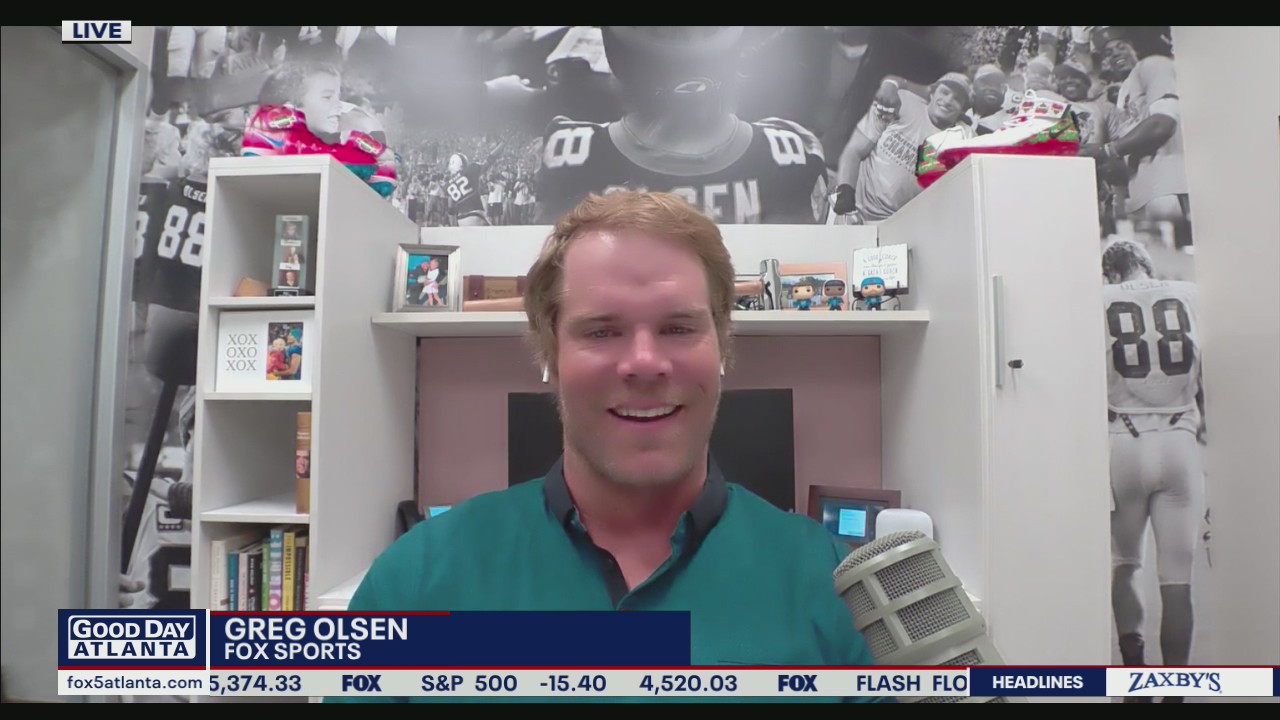 Fox Sports' Greg Olsen previews Falcons versus Eagles | FOX 5 Atlanta