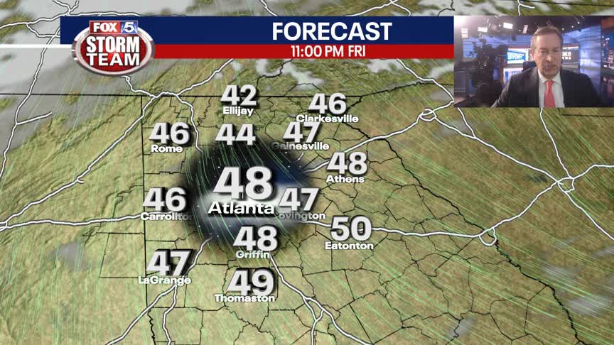 Friday Night Weather Update | FOX 5 Atlanta