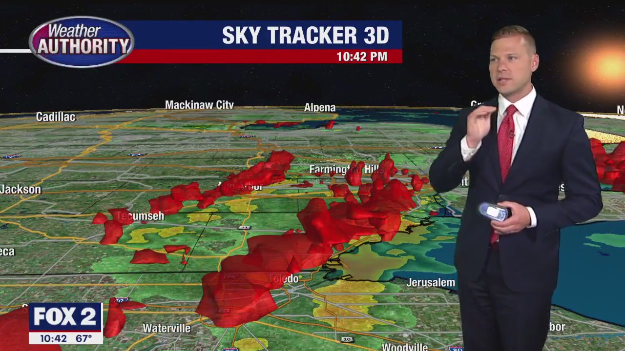 Severe weather done for tonight... | FOX 2 Detroit