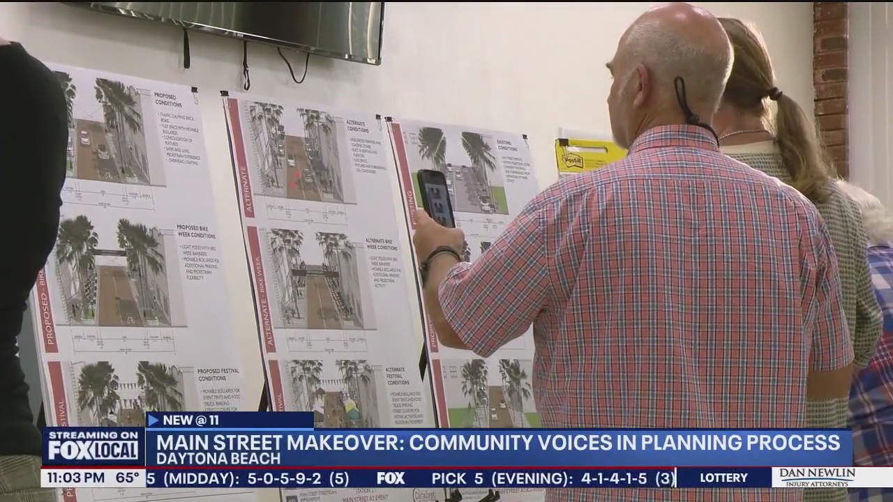 Daytona Beach unveils concepts for Main Street makeover | FOX 35 Orlando