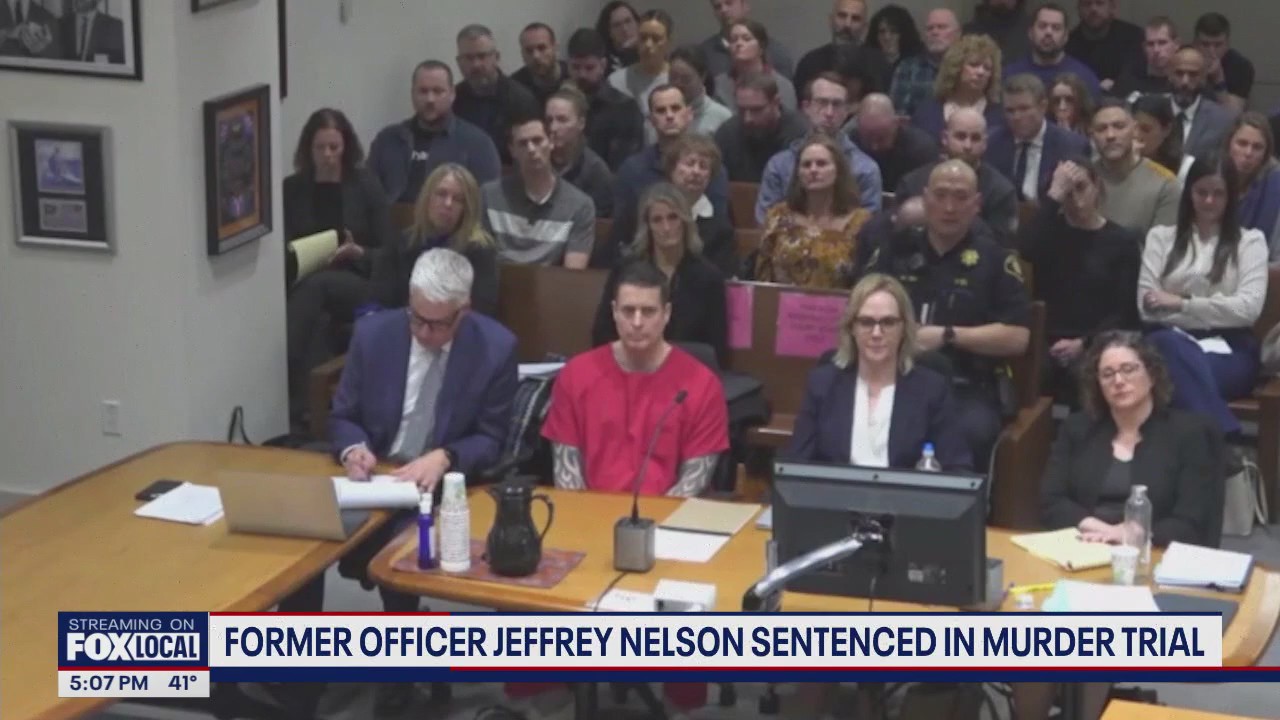 Former officer Jeffrey Nelson sentenced in murder trial | FOX 13 Seattle