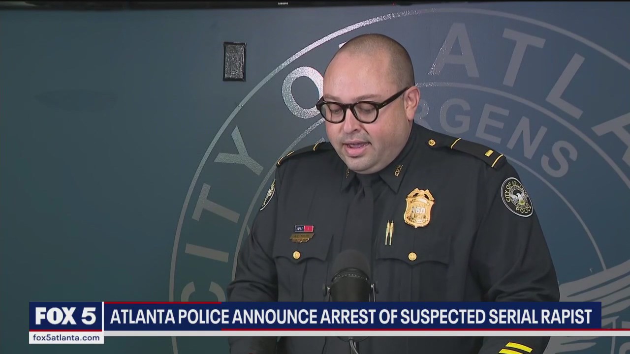 Atlanta police arrest suspected serial rapist | FOX 5 Atlanta