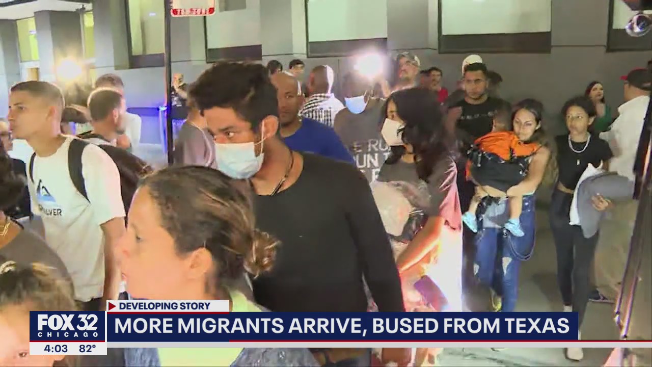 Fourth wave of immigrants to arrive in Chicago from Texas | FOX 32 Chicago