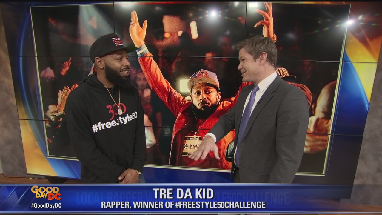 Local rapper Tre Da Kid wins #FreeStyle50Challenge | FOX 5 DC