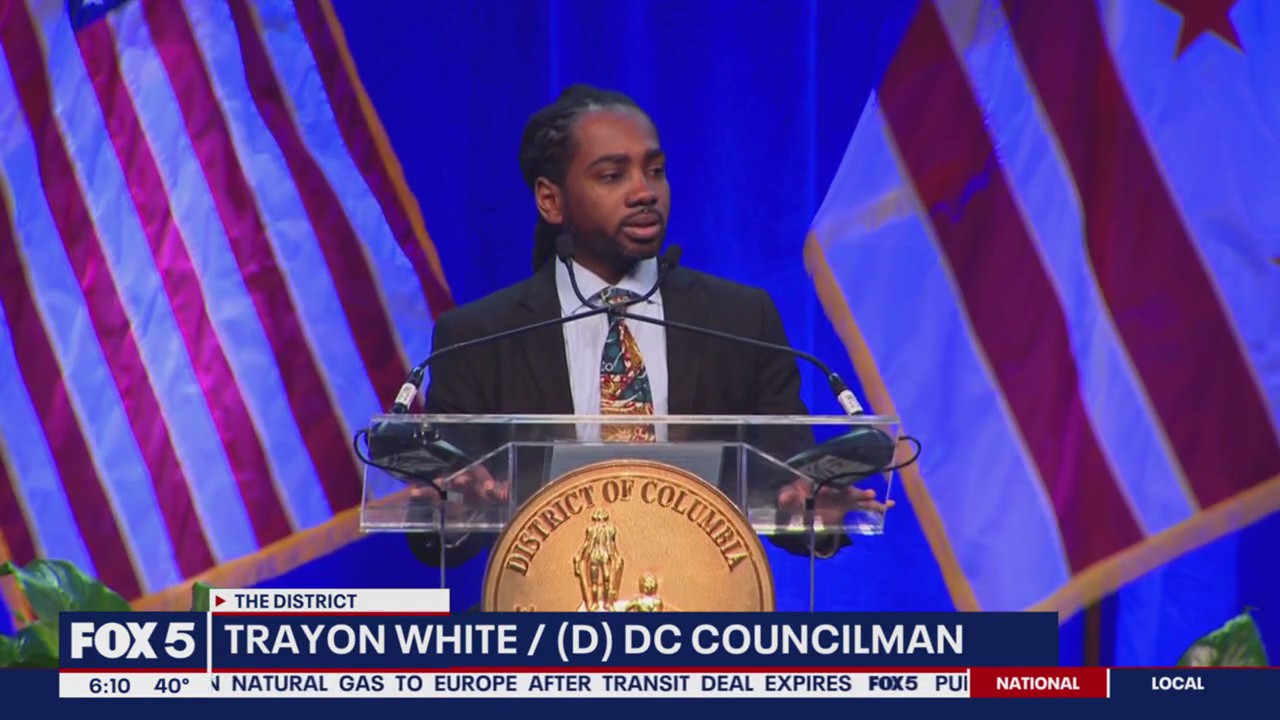 DC Councilman Trayon White apologizes during swearing in | FOX 5 DC