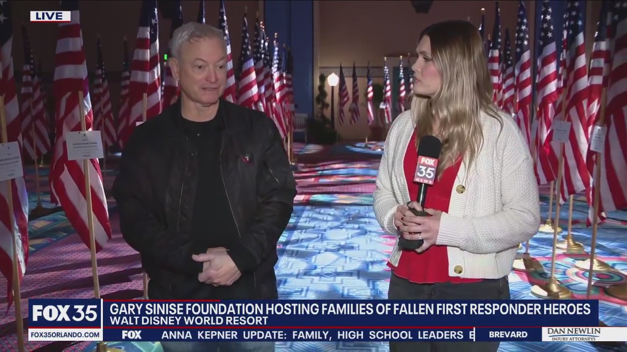 Inside Gary Sinise Foundation's event at Walt Disney World | FOX 35 Orlando