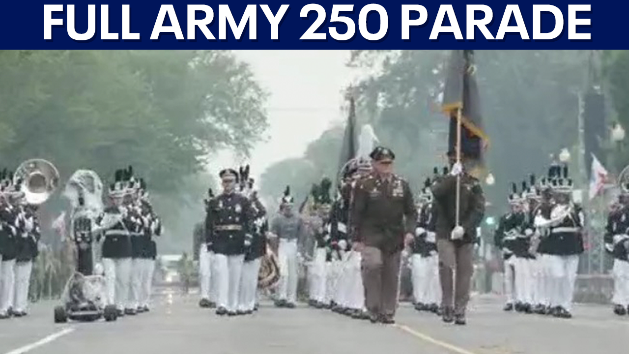 Military parade full video: America celebrates Army’s 250th birthday ...