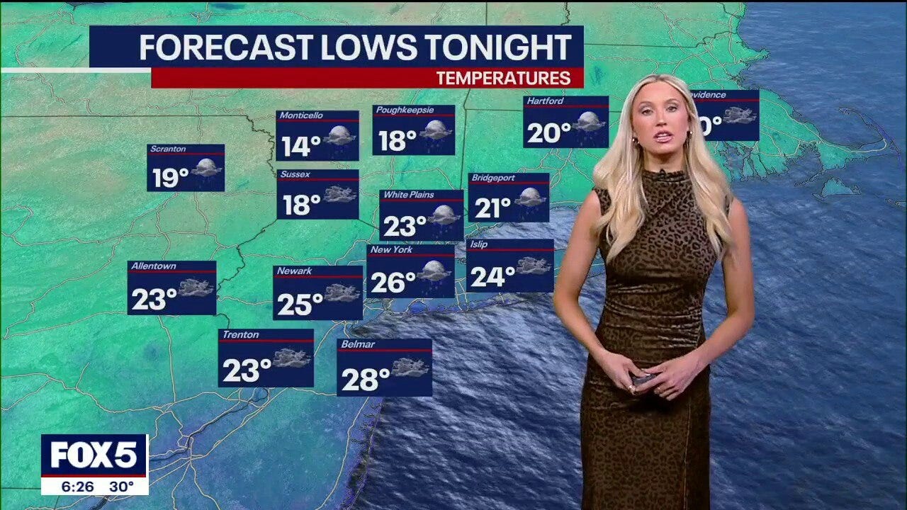 Weather Authority: Saturday 6 p.m. forecast | FOX 5 New York