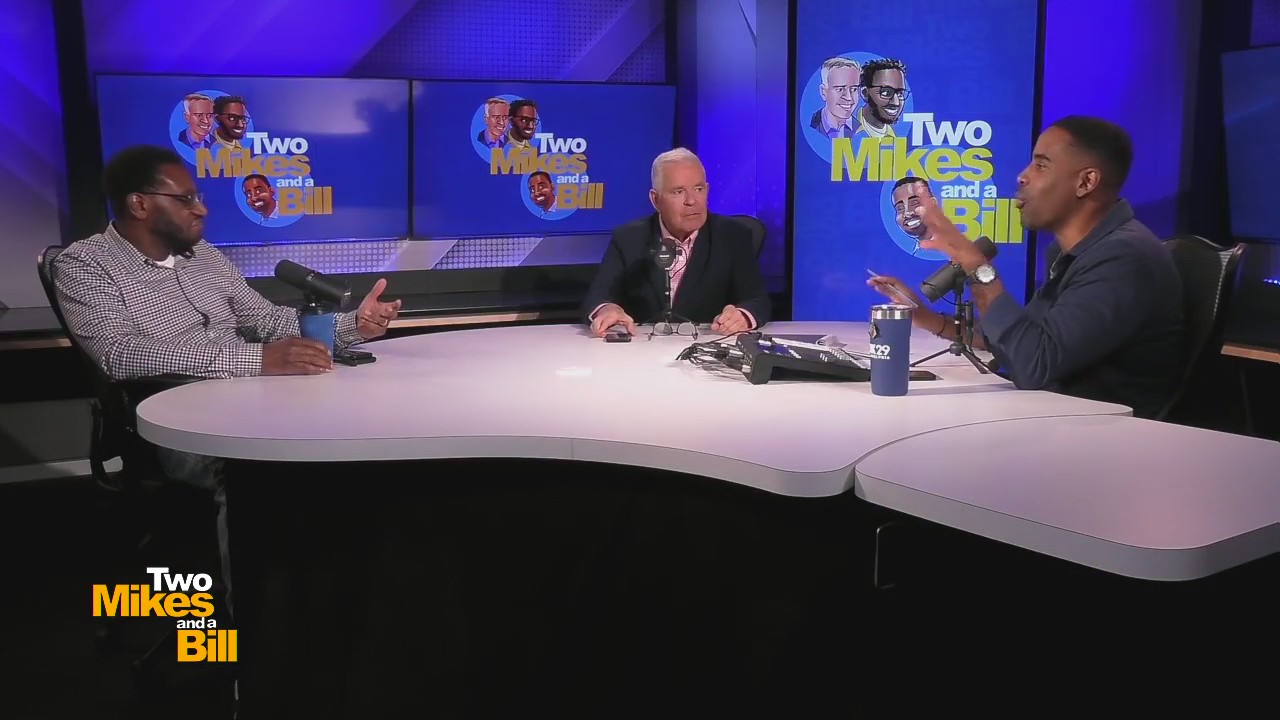 Two Mikes and a Bill LIVE!: Jason Kelce opinions on Dallas, Chris Rock ...