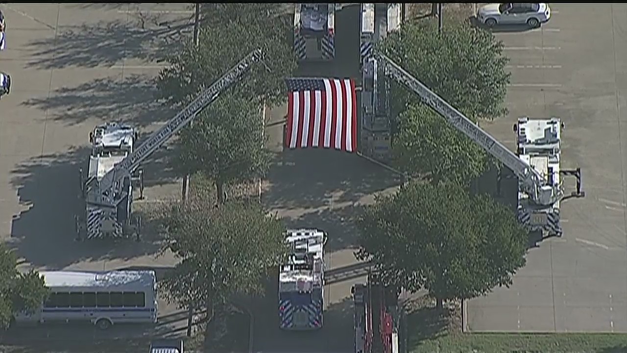 Procession for fallen Fort Worth firefighter | FOX 4 Dallas-Fort Worth