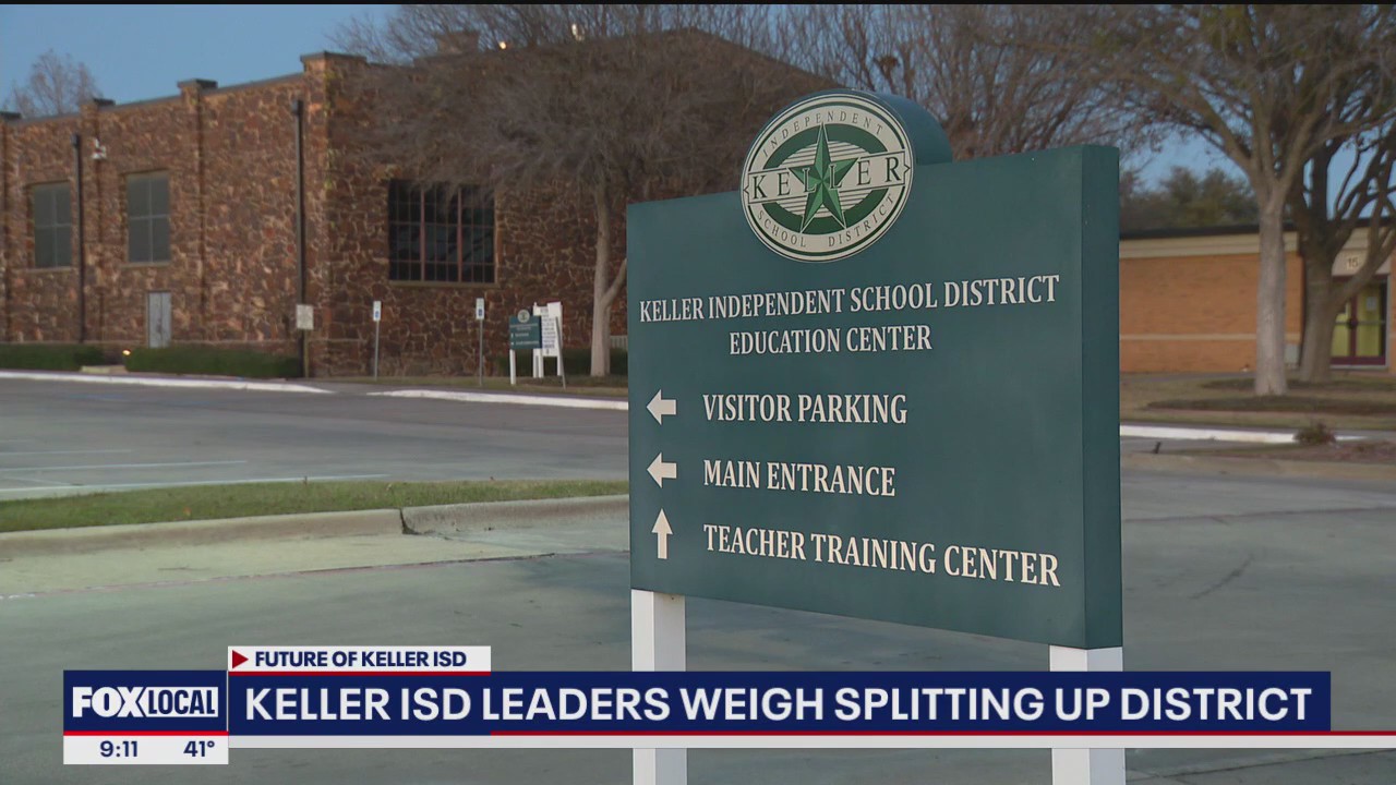 Keller ISD considers splitting district in 2 | FOX 4 Dallas-Fort Worth