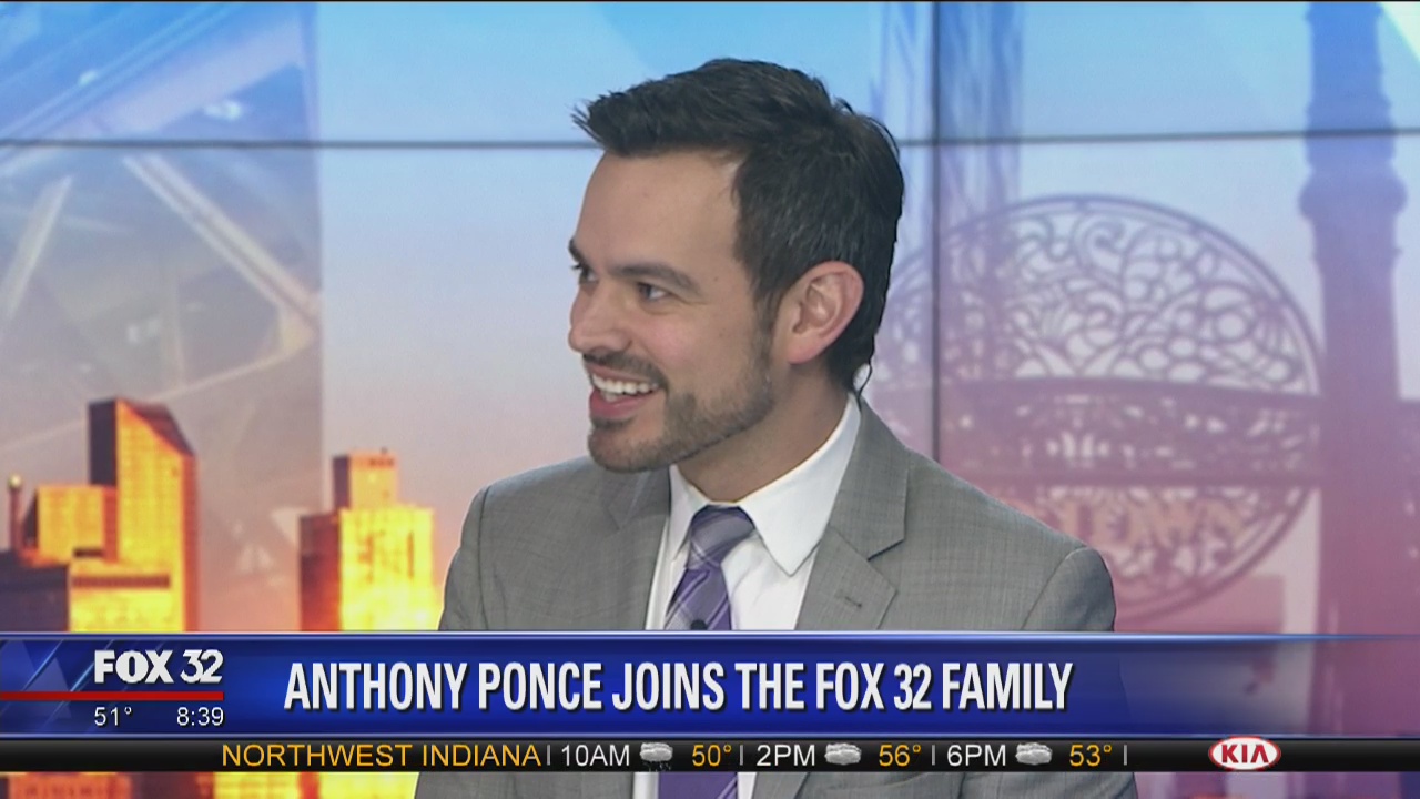 Anthony Ponce makes his Good Day Chicago debut | FOX 32 Chicago