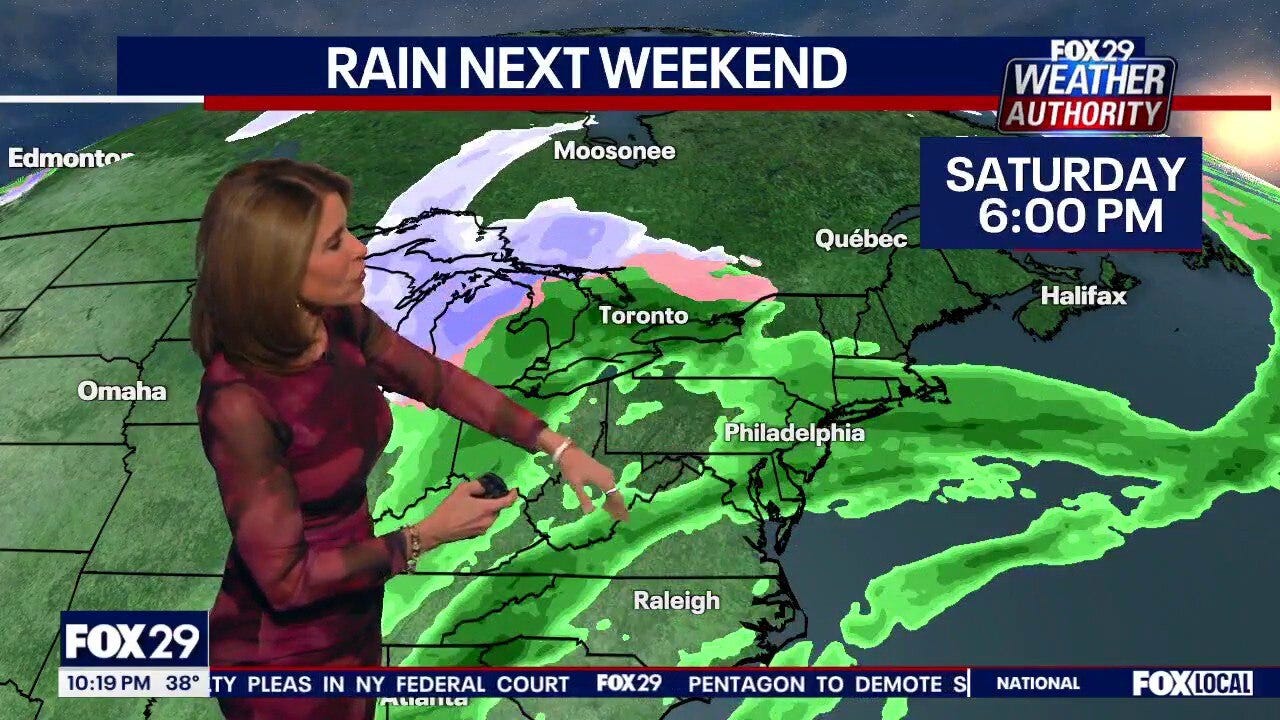 Weather Authority: Monday 10 p.m. forecast | FOX 29 Philadelphia
