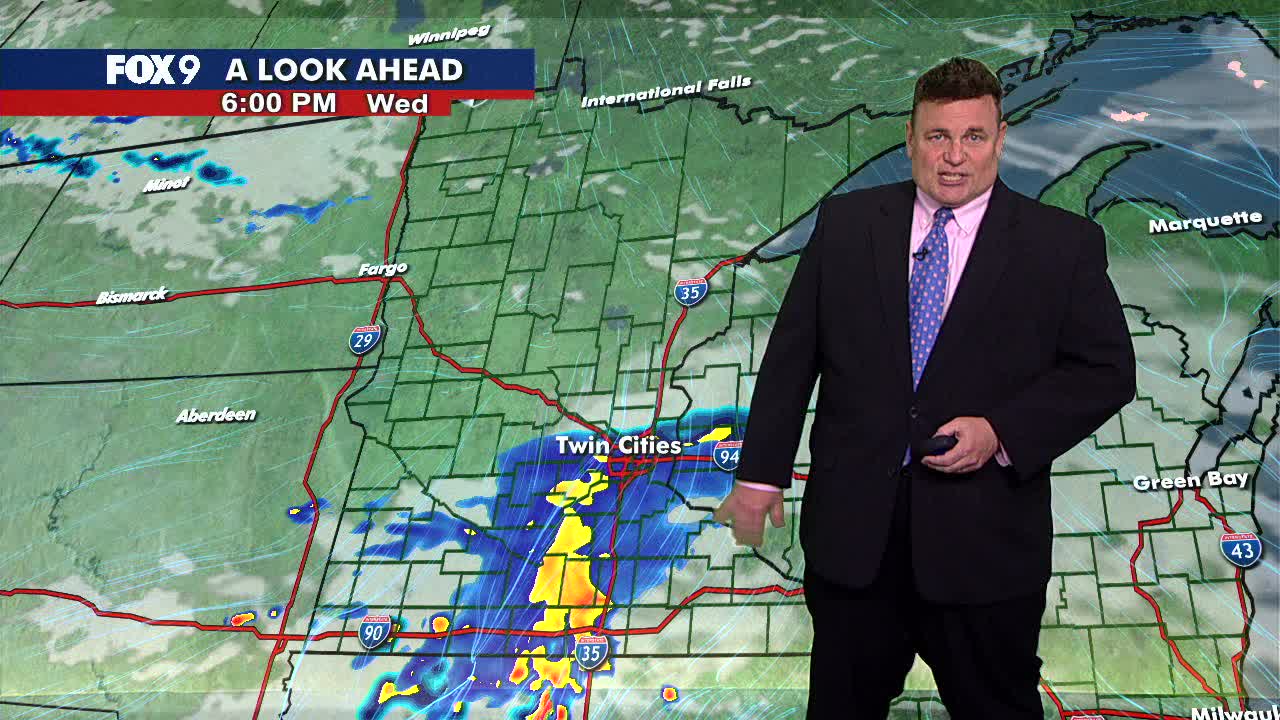 MN weather: Wednesday forecast update | FOX 9 Minneapolis-St. Paul