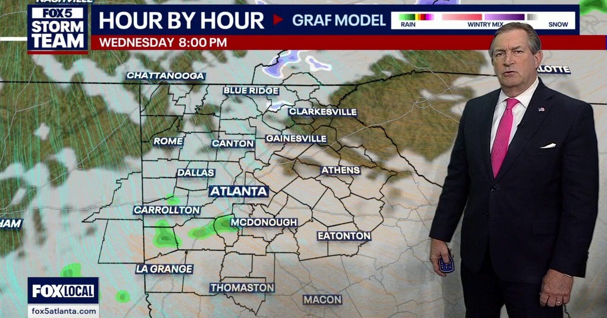 Monday night forecast | FOX 5 Atlanta