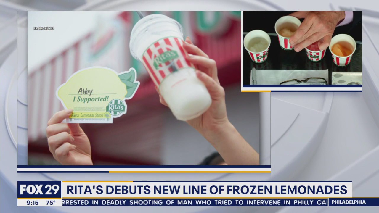 Rita's frozen lemonade is one of summer's coolest drinks | FOX 29 ...