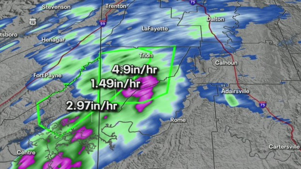 Heavy rain, possible flooding in northwest Georgia | FOX 5 Atlanta