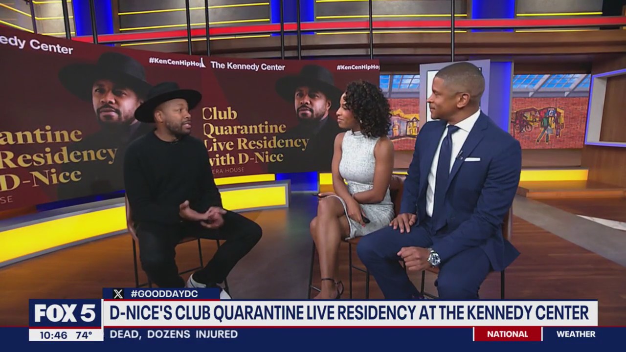 D-Nice's Club Quarantine live residency at The Kennedy Center | FOX 5 DC