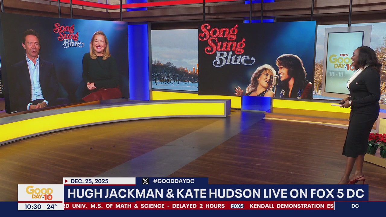 Hugh Jackman & Kate Hudson Live on Fox 5 DC | FOX 5 DC