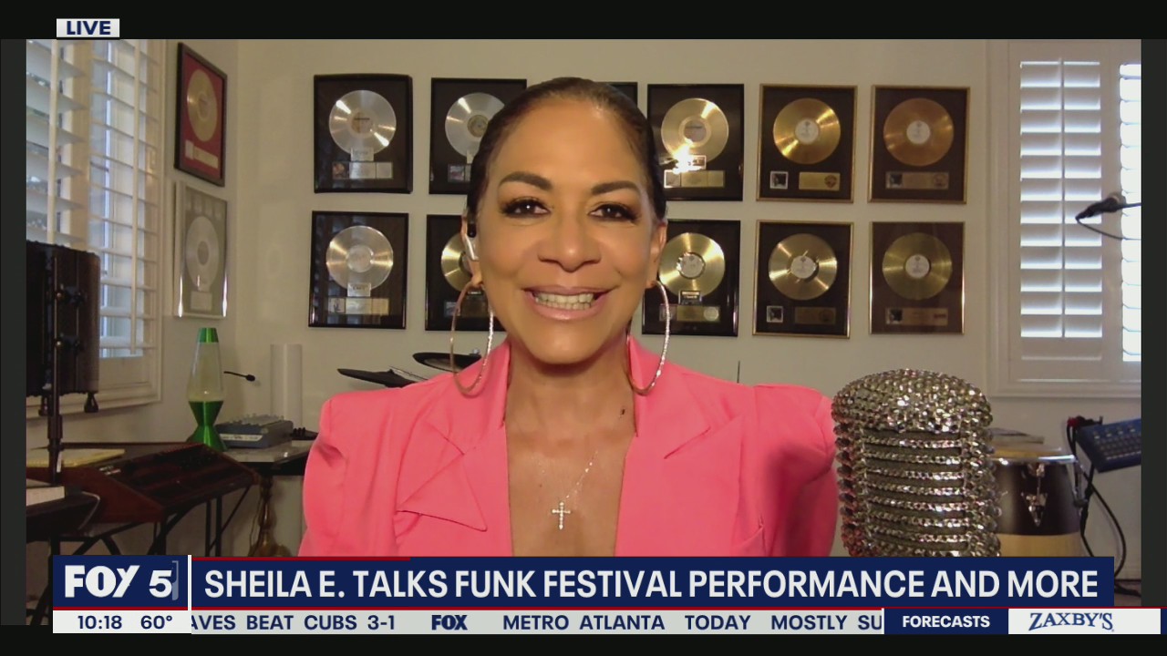 Legendary singer Sheila E brings new tour to Georgia | FOX 5 Atlanta