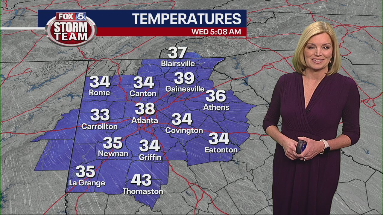 Wednesday morning weather forecast | FOX 5 Atlanta