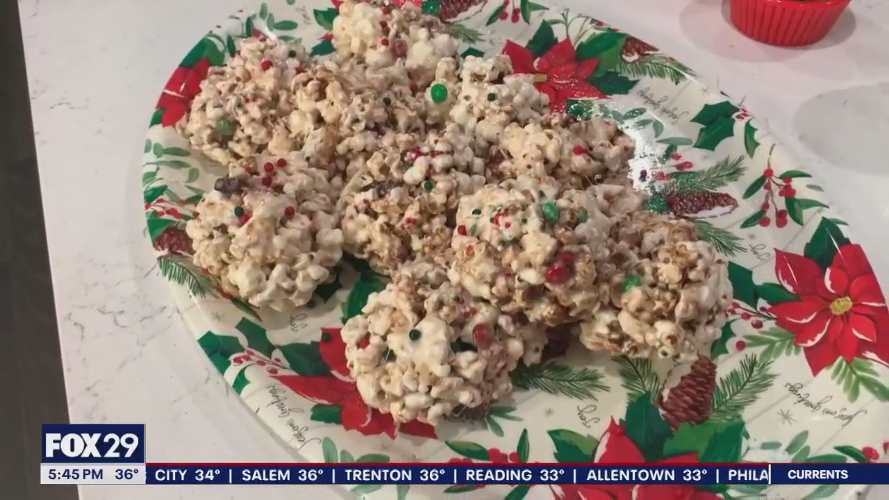 Cooking Up a Storm: Christmas Popcorn Balls | FOX 29 Philadelphia